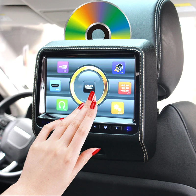 Quality HD Black 9" Inch LED digital Touch Screen Car Monitor Car DVD ...