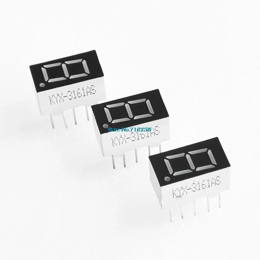 20pcs Ld-3161as 1 Digit 0.36" Red 7 Segment Led Display Common Cathode ...