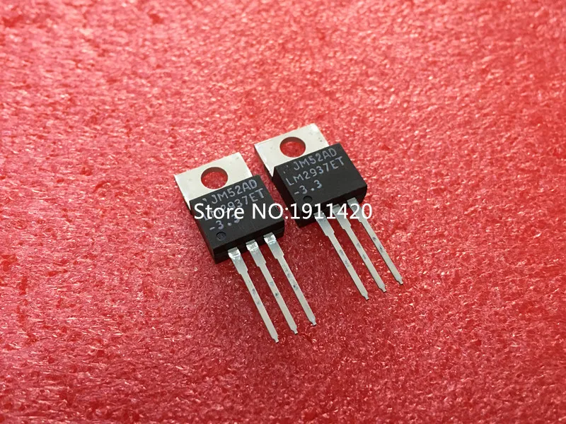 Free shipping 10pcs/lot LM2937ET 3.3 LM2937ET LM2937 TO220 Best quality|Switching Power Supply ...