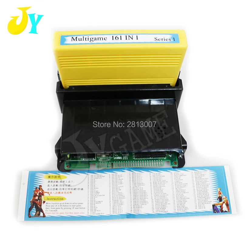 SNK neo geo mvs 161 in 1 Game Board Arcade Cartridge pcb + SNK ...