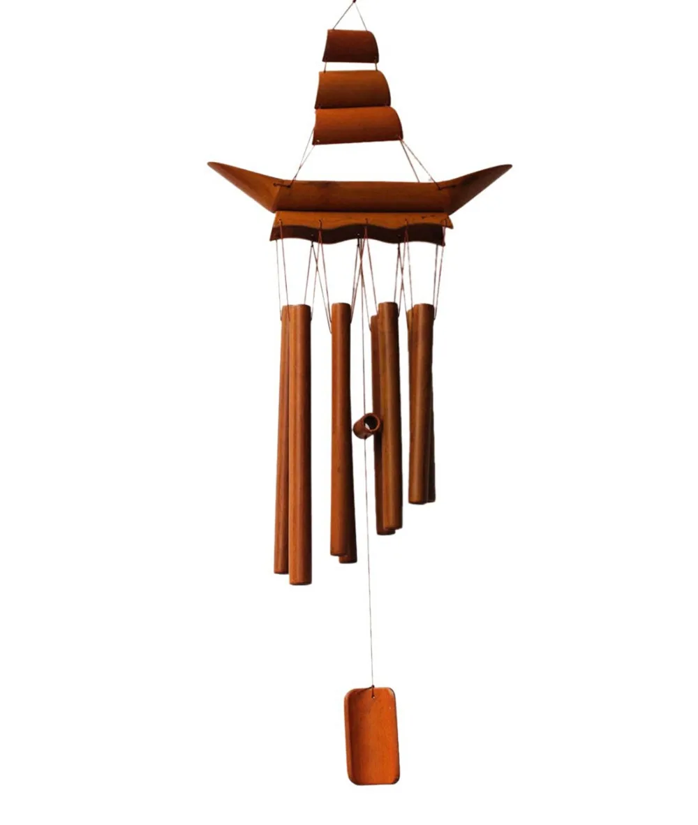 Compra carillones de viento de bambú online al por mayor de China ...