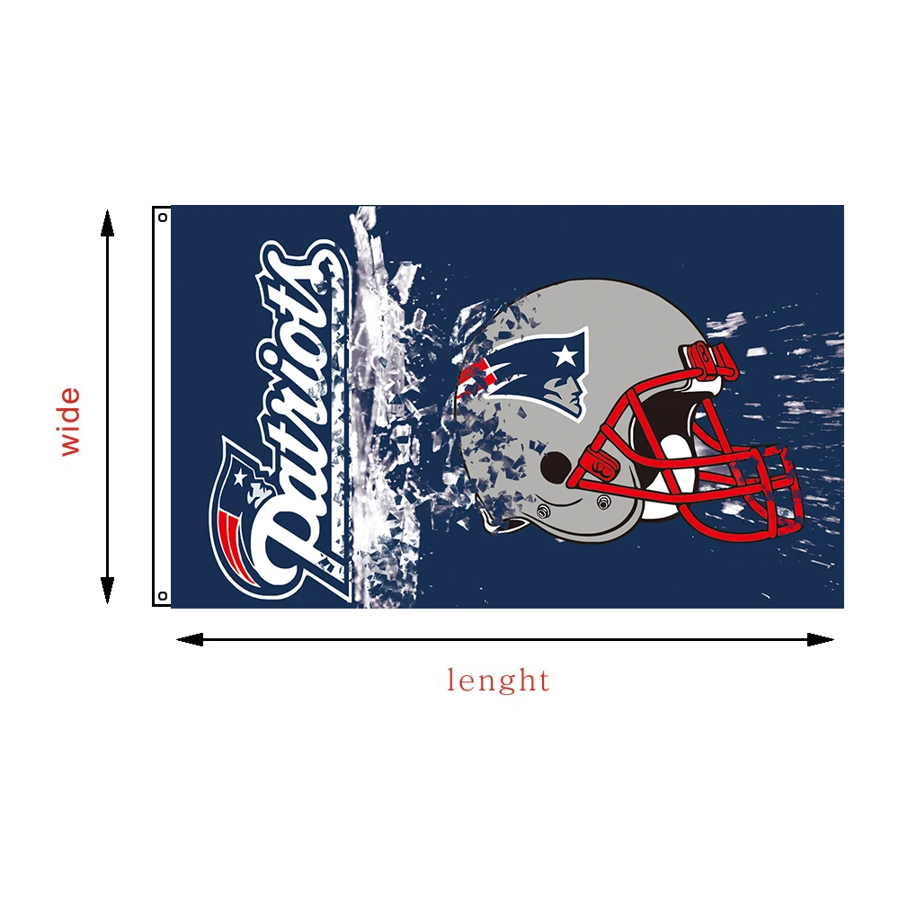 2017 NFL Champion FLAGS New England Patriots flag custom NFL race ...