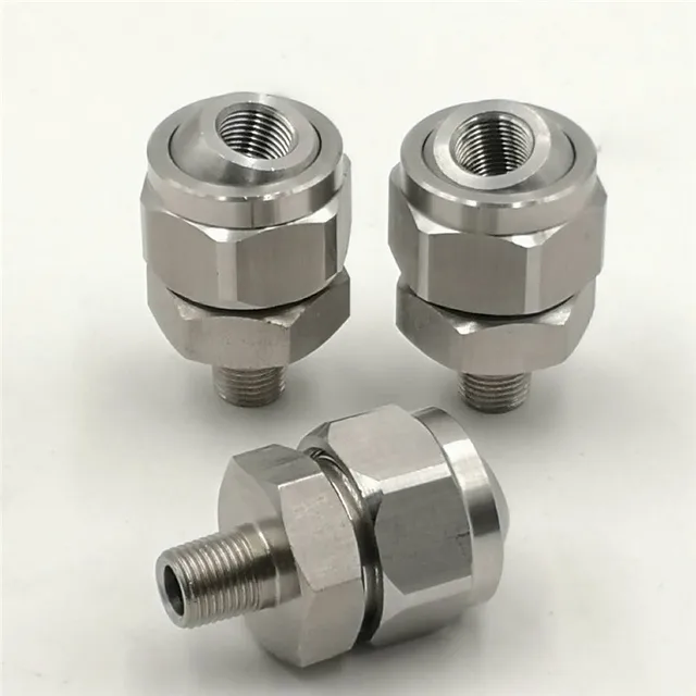 Adjustable Stainless Steel connectors, swivel ball adjust joint adaptor ...