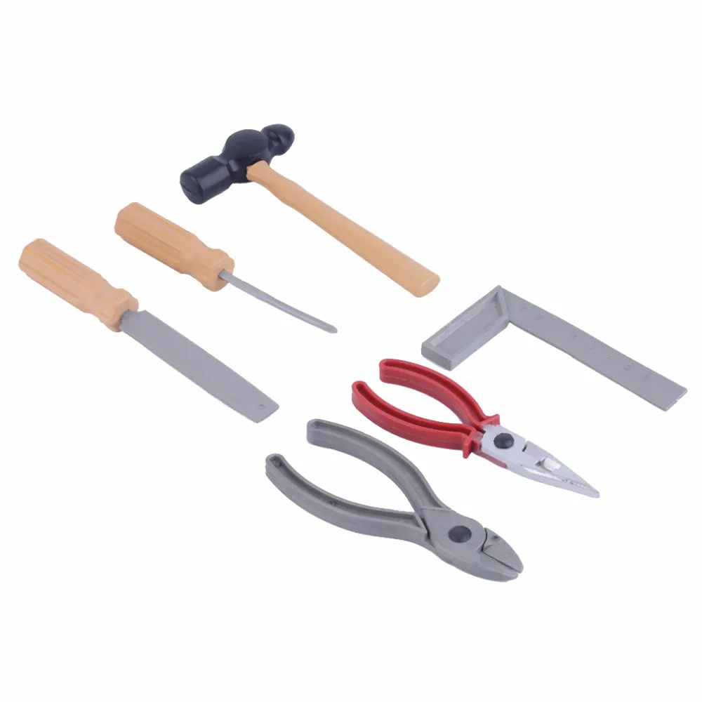OUTAD Fashion Toy Hand made Mini Tools Worth Plastic Building Tool Kits ...