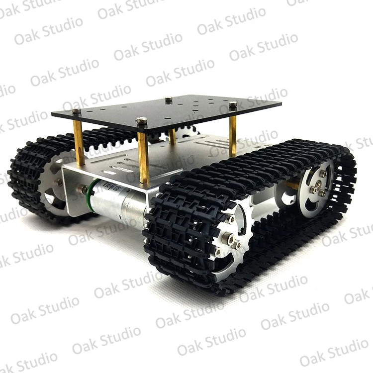 Мини T10 умный танк, машина шасси гусеничный робот Платформа для DIY Arduino