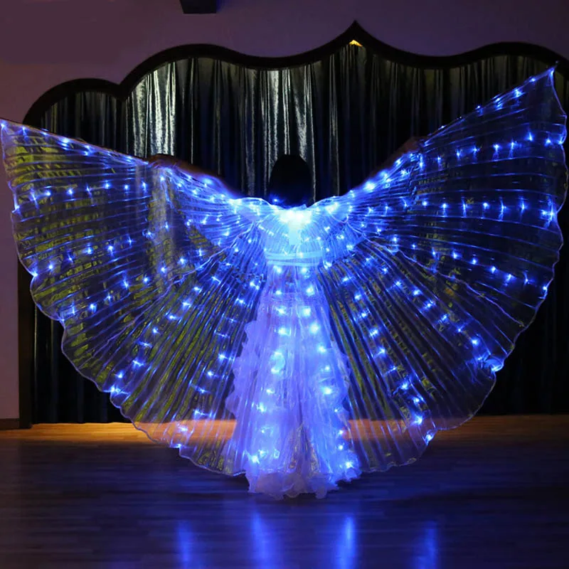Women-LED-Light-Isis-Wings-Belly-Dance-Costumes-360-Degree-Stage ...