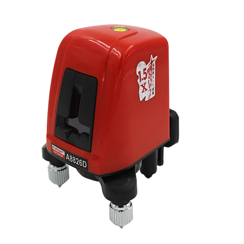 Acuangle A8826d Cross Red Laser Level 360 Degree Self-leveling 1v1h ...