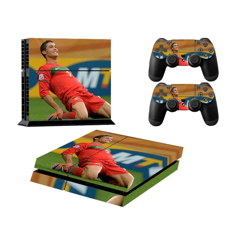 Cristiano ronaldo PS4 Skin Sticker for Sony PS4 Console and 2 ...