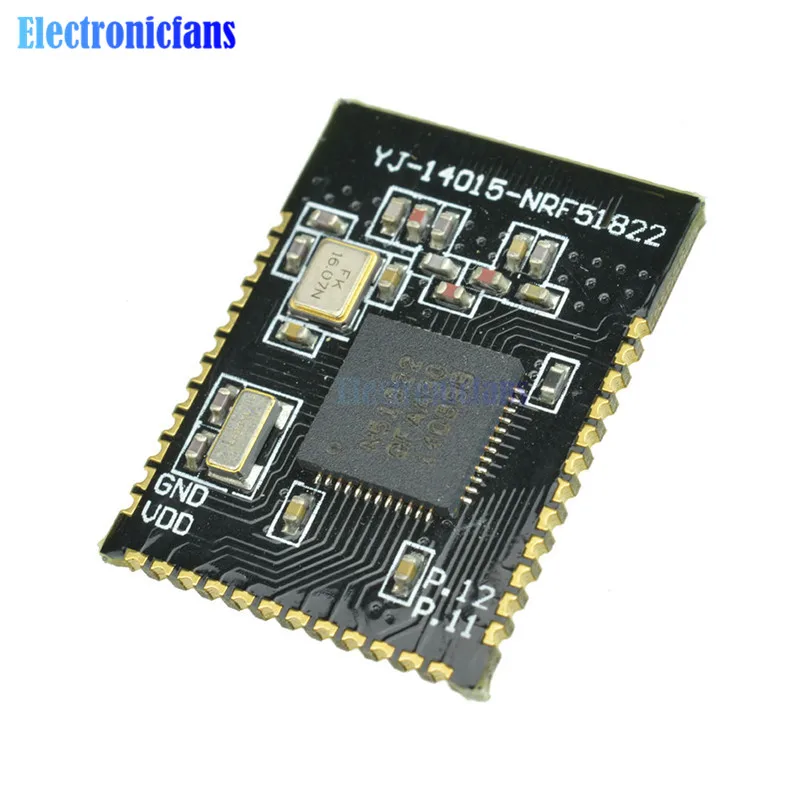 NRF51822 Core51822 BLE 4.0 Bluetooth 2.4G Wireless Module Antenna Board For ULP SPI I2C UART ...
