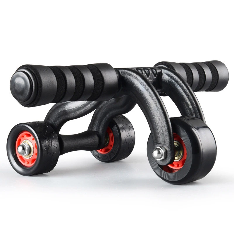 Three Wheels Abdominal Wheel Fitness Waist And Abdomen Exercise