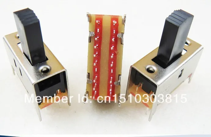 Free-shipping-100pcs-dip-2-way-3-position-4p2t-slide-switch-4-pole ...