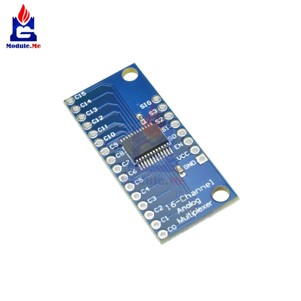【KAMDSS015】diymore 16CH Analog Digital MUX Breakout Board CD74HC4067 ...