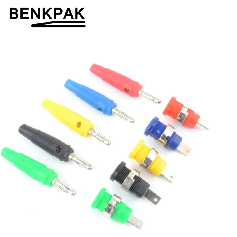 Electrical Equipment & Supplies 500PCS 4mm banana sockets for 4mm ...