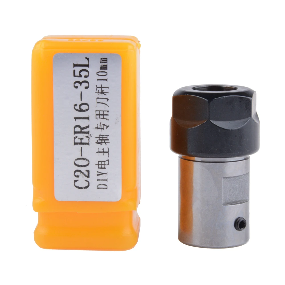 spindle machine tool clamping rod ER16 shaft 10mm motor lengthened ...