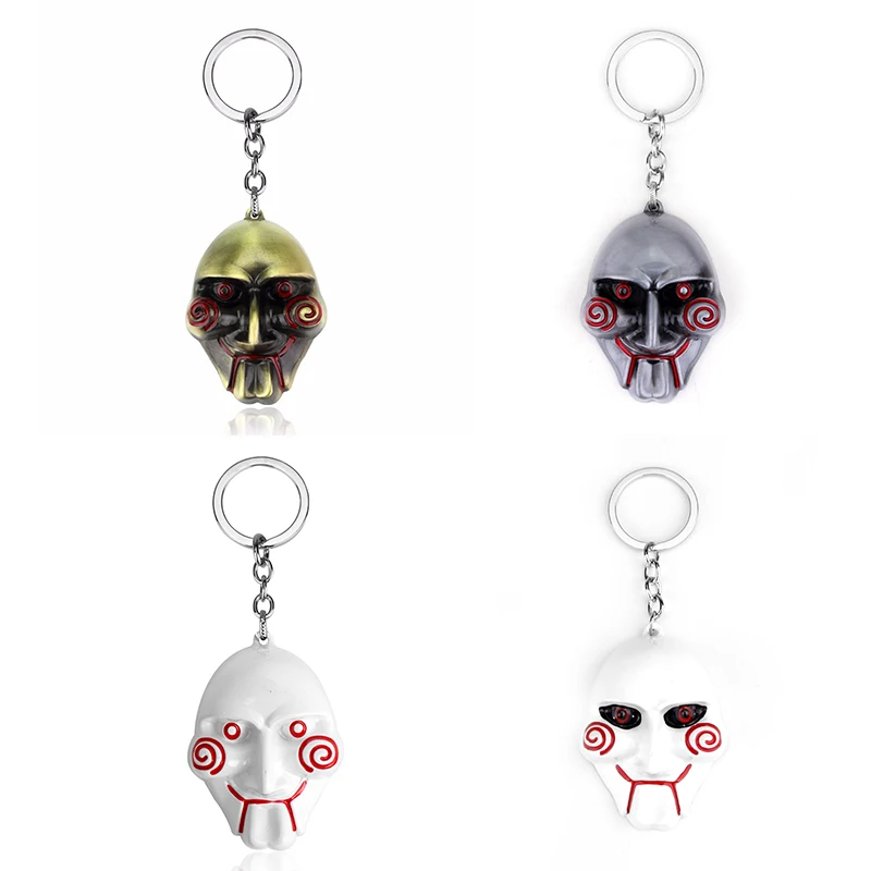 3-Colors-Horror-Movie-Saw-Keychain-Mask-Metal-Alloy-Key-Chain-Keyring ...