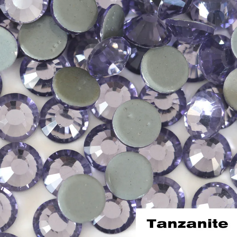 Purple Rhinestones Hot Fix Rhinestones SS6 SS10 Stones And Crystals ...