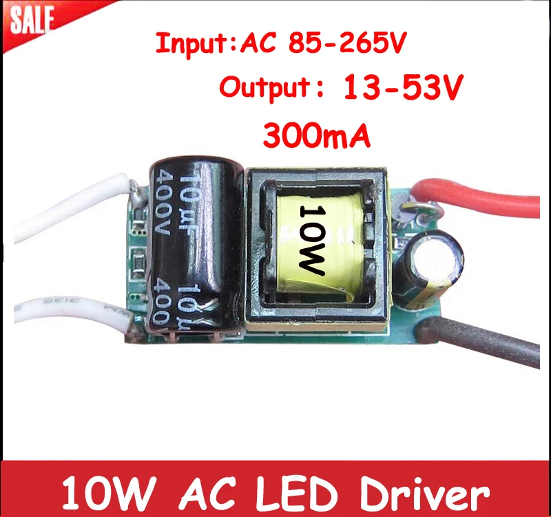 Free Shipping 1pcs High Power (5 12)*1W 7W 8W 9W 10W 300mA Output 13 ...