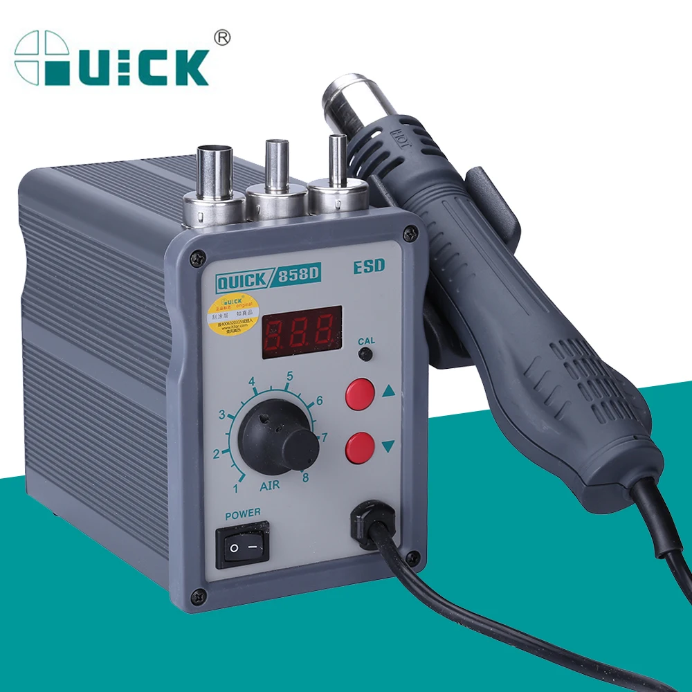 QUICK-858D-110V-220V-700W-Hot-Air-Soldering-Station-LED-Digital-Display ...