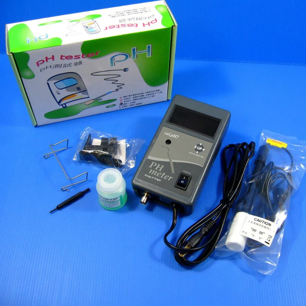 AC110 240V Aquarium PH Tester Monitor w/ Probe Electrode BNC Adapter ...