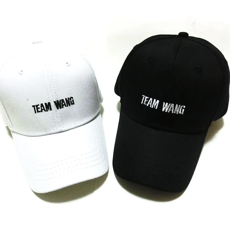wuke 2018 new arrival TEAM WANG letter embroidery baseball cap women ...