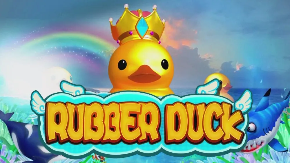 Original of supply Rubber Duck Fishing Game Machine / Arcade Console ...