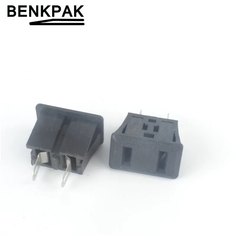 5pcs 2 flat pins AC power socket 15A 125V Connector|connector ac ...