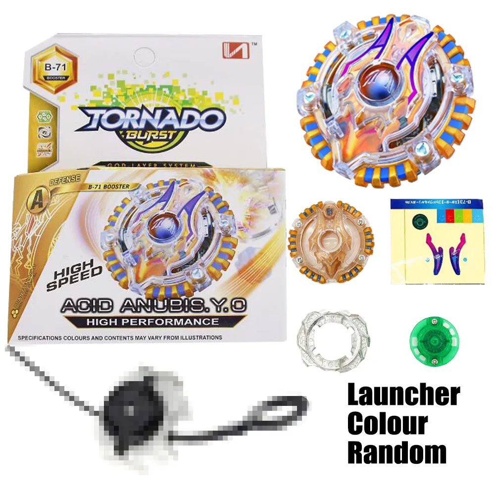 Generic B-X Toupie Burst Beyblade B-71 Acid Anubis.y.o Booster Pack Tw ...