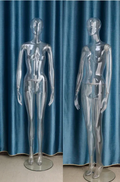 Fashionable Hot Female Clear Mannequin Transparent Women Model Hot Sale ...