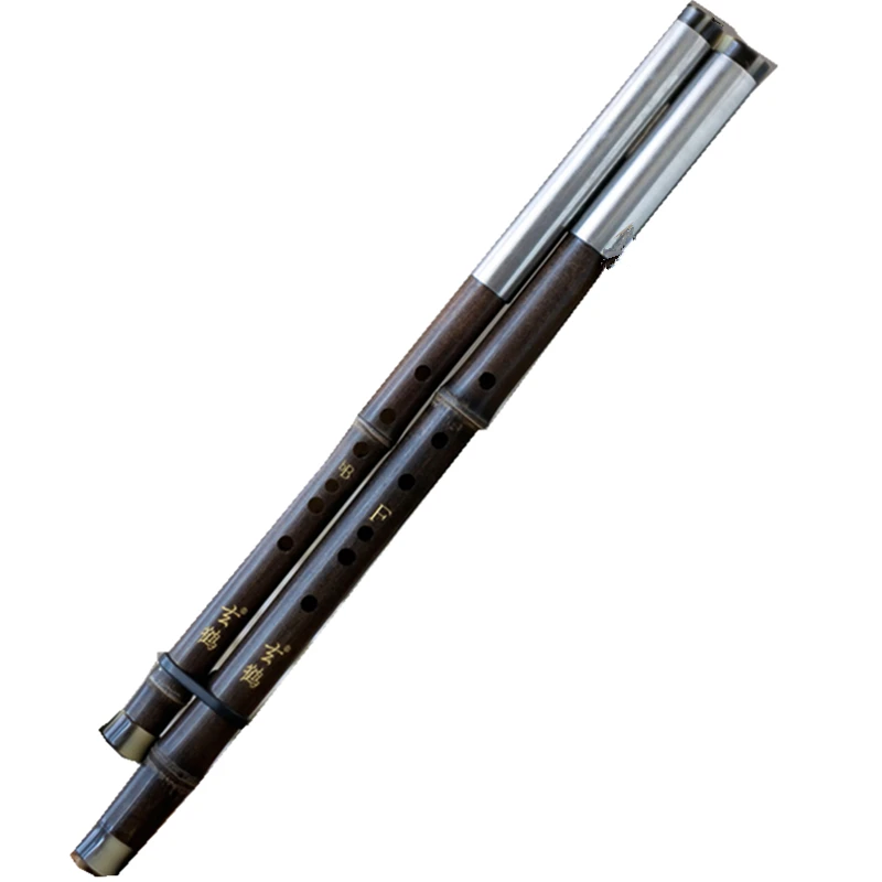 Transverse-Playing-Flute-Bawu-Double-Pipes-Bamboo-Bawu-Flute-C-G-bB-F ...