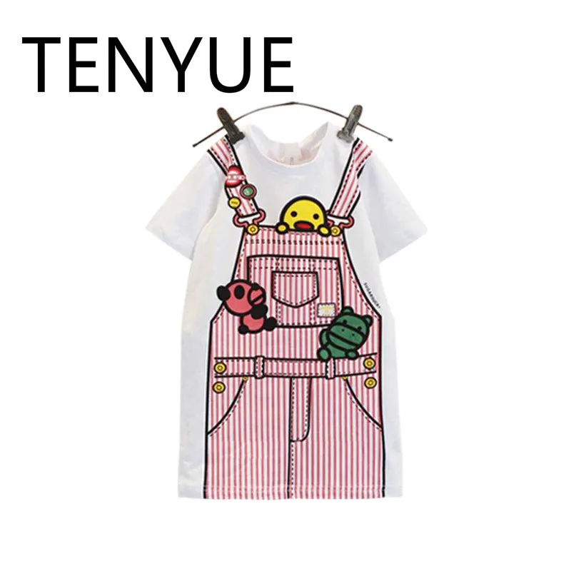 TENYUE, niñas verano nuevo desgaste de los niños, dibujos animados ...