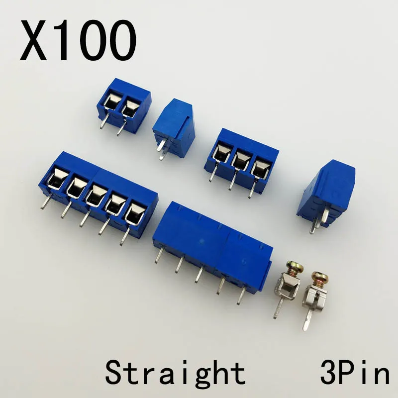 factory-sell-100pcs-3pin-PCB-Screw-Teminal-Block-306-5-0-3P-DG306-KF306 ...