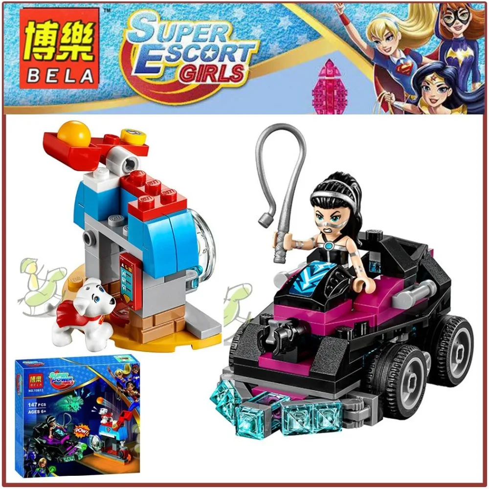 Leho Building Blocks 10613 Compatible Super Power Girls Lashina Tank ...