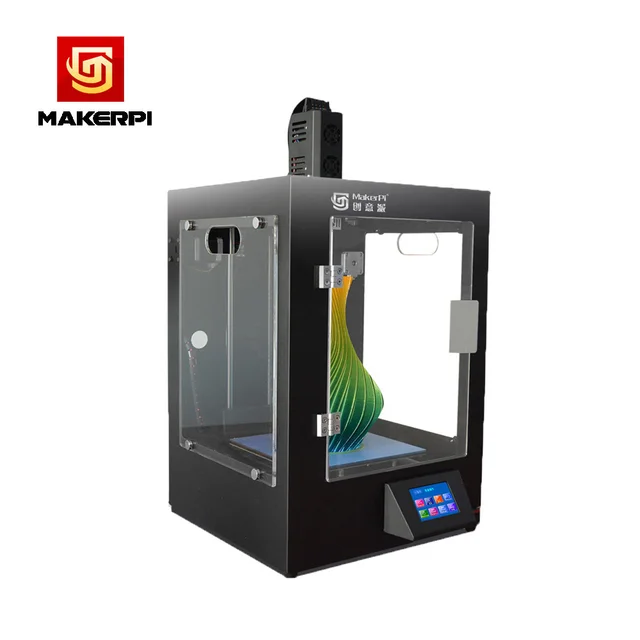 MakerPi Absolutely Enclosed Combine-Colour Printing 3D Printer Machine ...