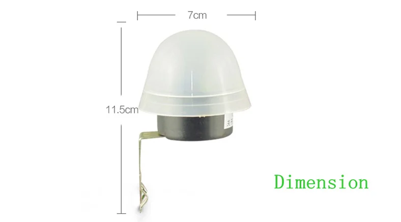 AS-20 220VAC 50-60Hz 10A Photocell Switch Automatic On or Off Street ...