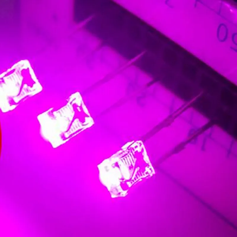 1000pcs 2x3x4 Pink Led Light Emitting Diode Super Bright Water Clear ...