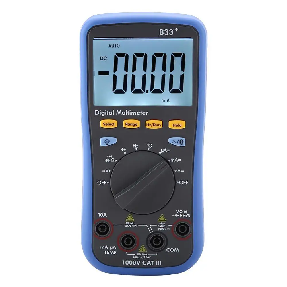 Owon B33+ Digital Multimeter Lcd Display Digital Bluetooth For ...