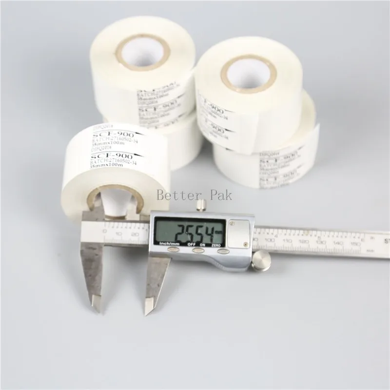 SCF 900 25/30/35 мм* 100 м кодирования машина цвет ленты, rcidos белого ...