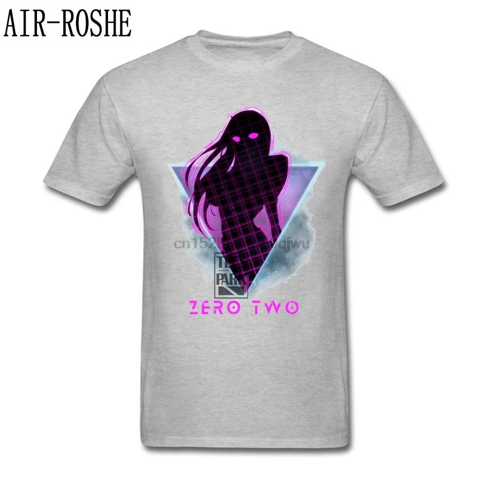 Zero Two Future 80s Anime Darling in the Franxx T Shirts Men Boy ...