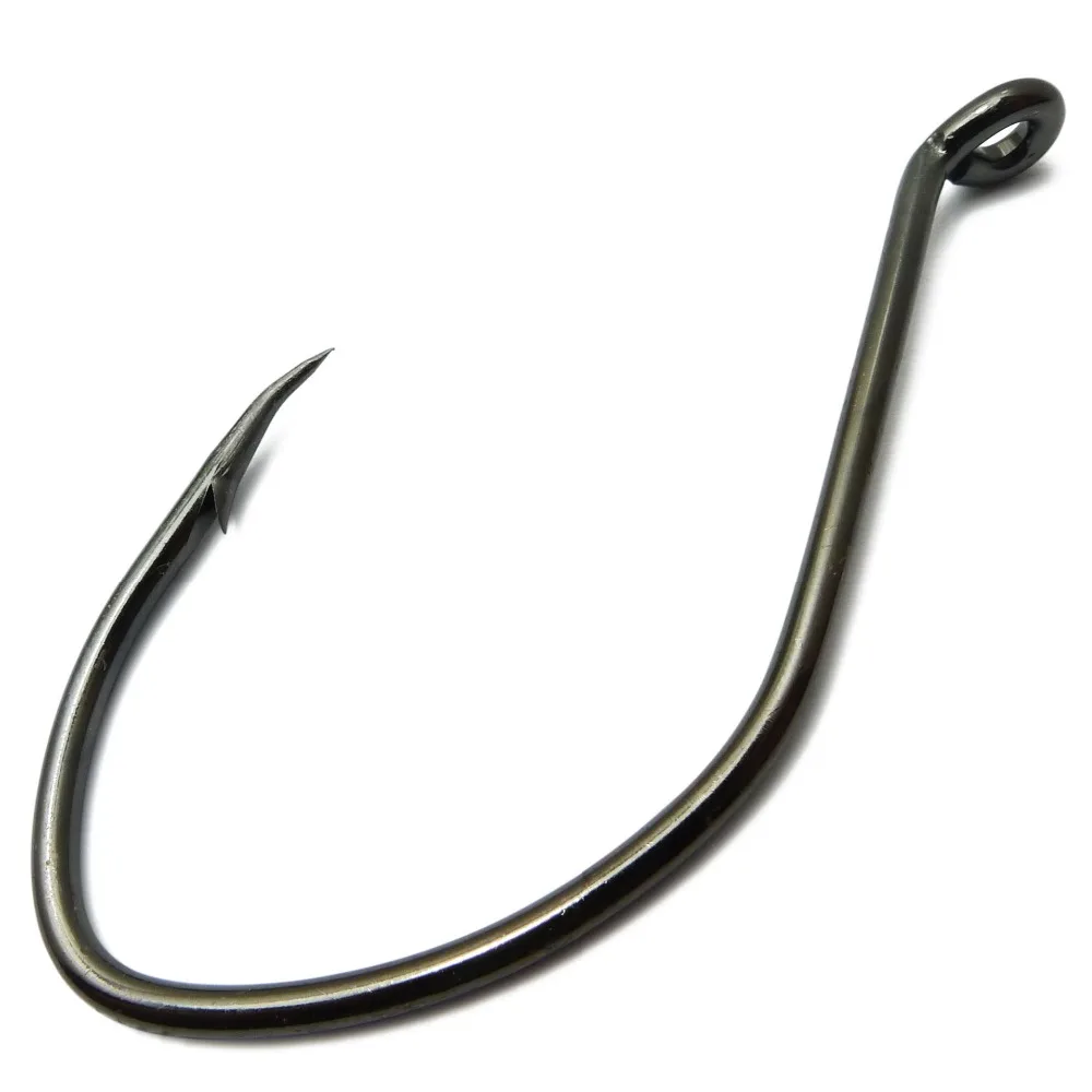 500pcs 8832 Fishing Hook Cat Fish Black Free Fisher-in Fishhooks from ...