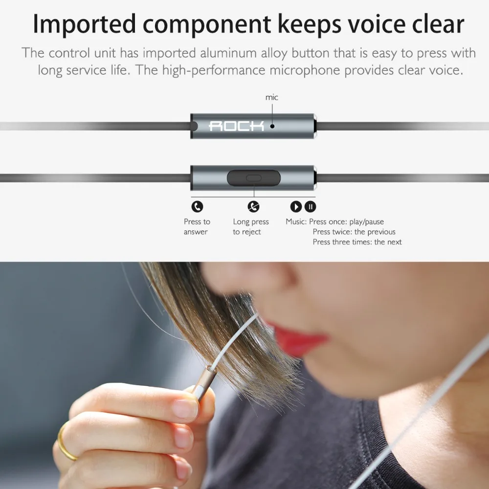 Big SALE Rock Luxury Zircon Stereo Earphone Headphones Headset 3.5mm ...