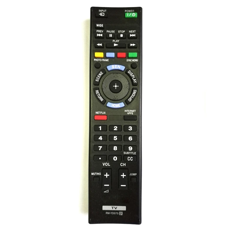 New Rm-yd075 For Sony Tv Lcd Led Tv Remote Control For Sony Kdl40ex640 ...