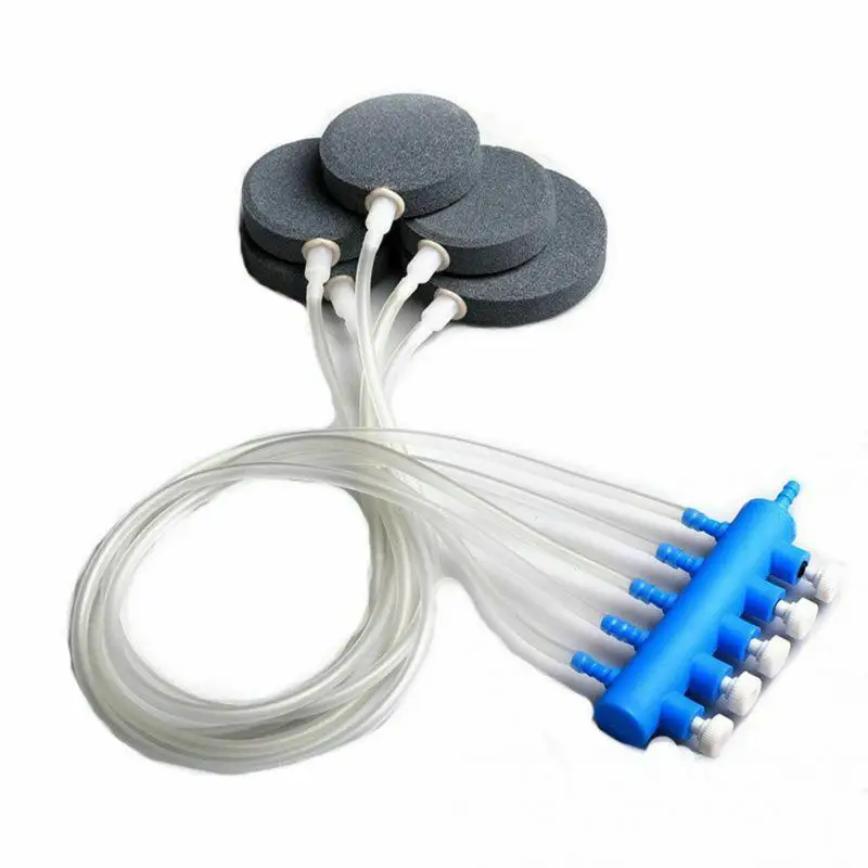 2 3 4 5 6 Way Lever Switch Aquarium Air Flow Distributor Manifold ...