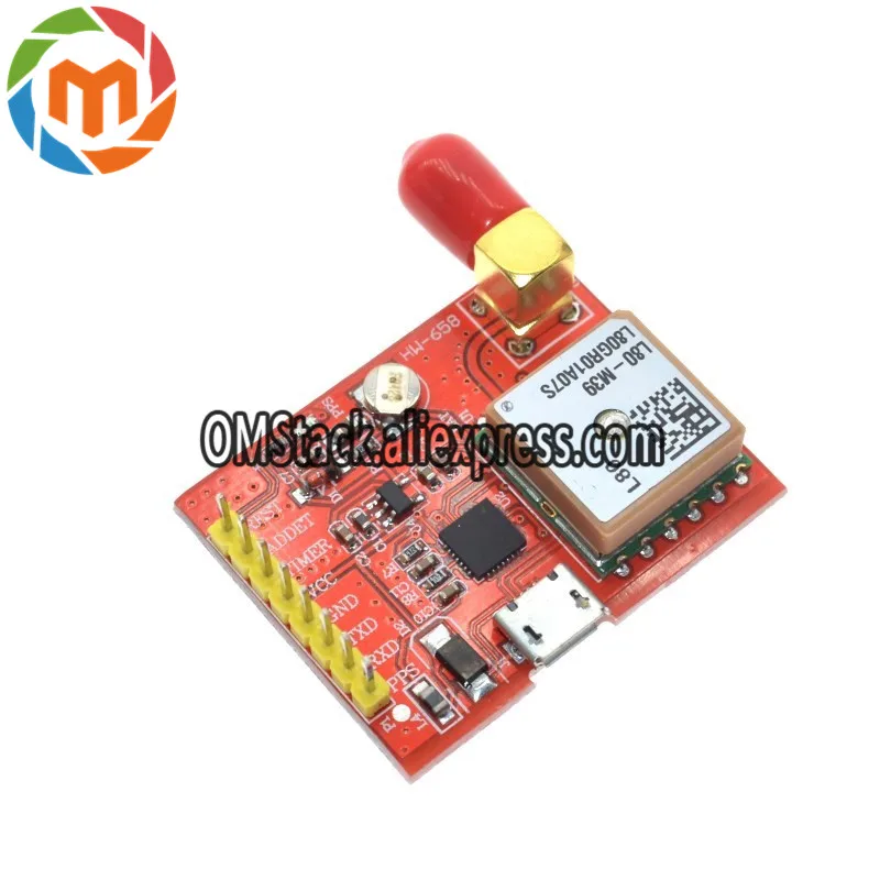 GPS MODULE for Raspberry Pi L80 Integrated with Patch Antenna MT3339 ...