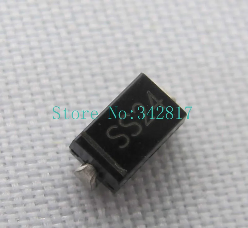 SS24 SR240 diodo SCHOTTKY 40V 2A DO214AA 2000 piezas|diode schottky ...