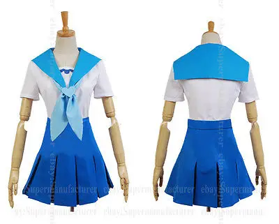 DJ DESIGN Glasslip Gurasurippu Toko Fukami Clothing Cosplay Uniform COS ...