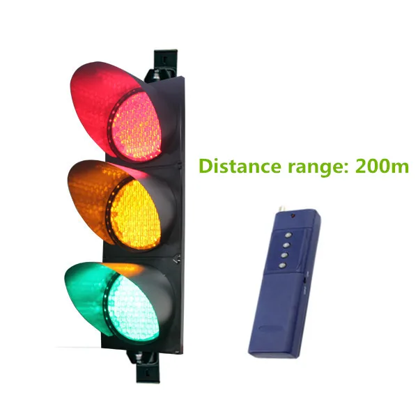 12 inch R/Y/G traffic light with 200 meters remote controller -in ...