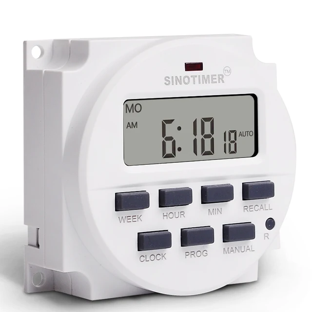 Buy Sinotimer Brand Digital Weekly Timer 7 Days