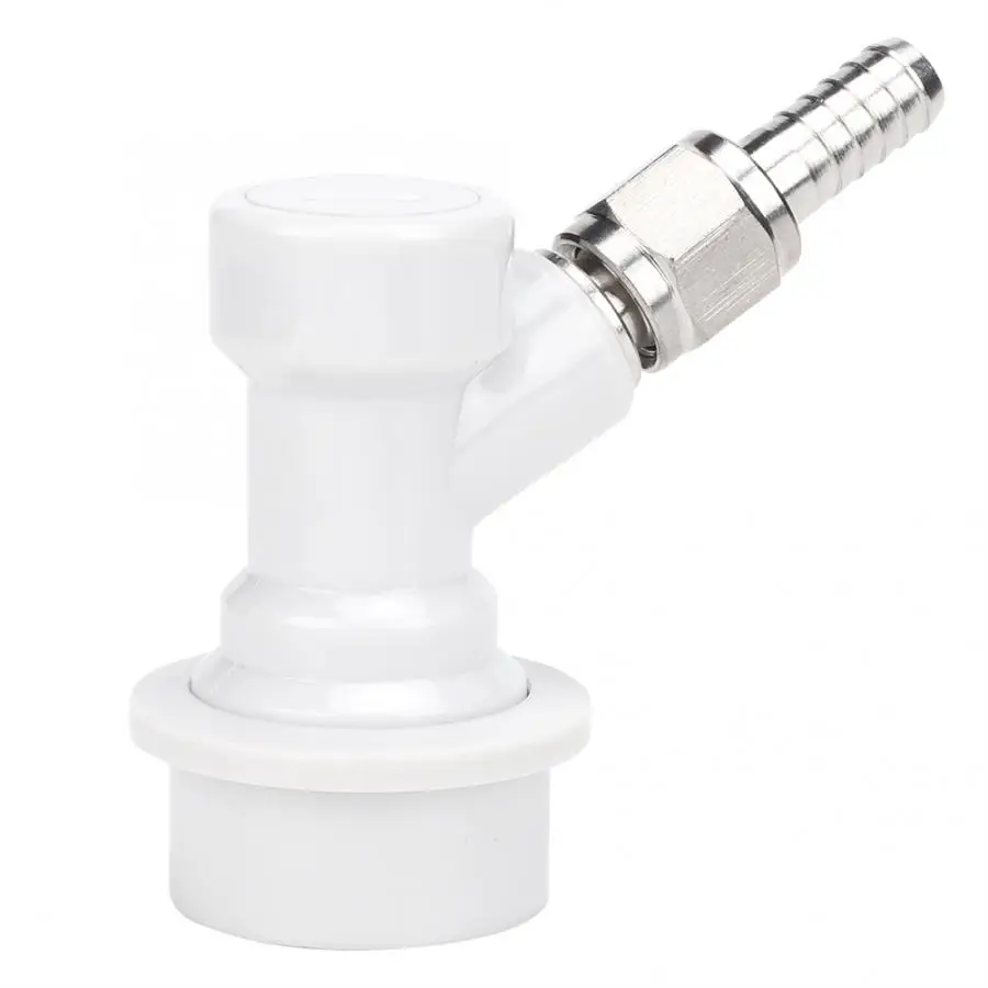 4PCS Threaded Ball Lock Keg Fittings Plastic Connector Beer Brewing ...