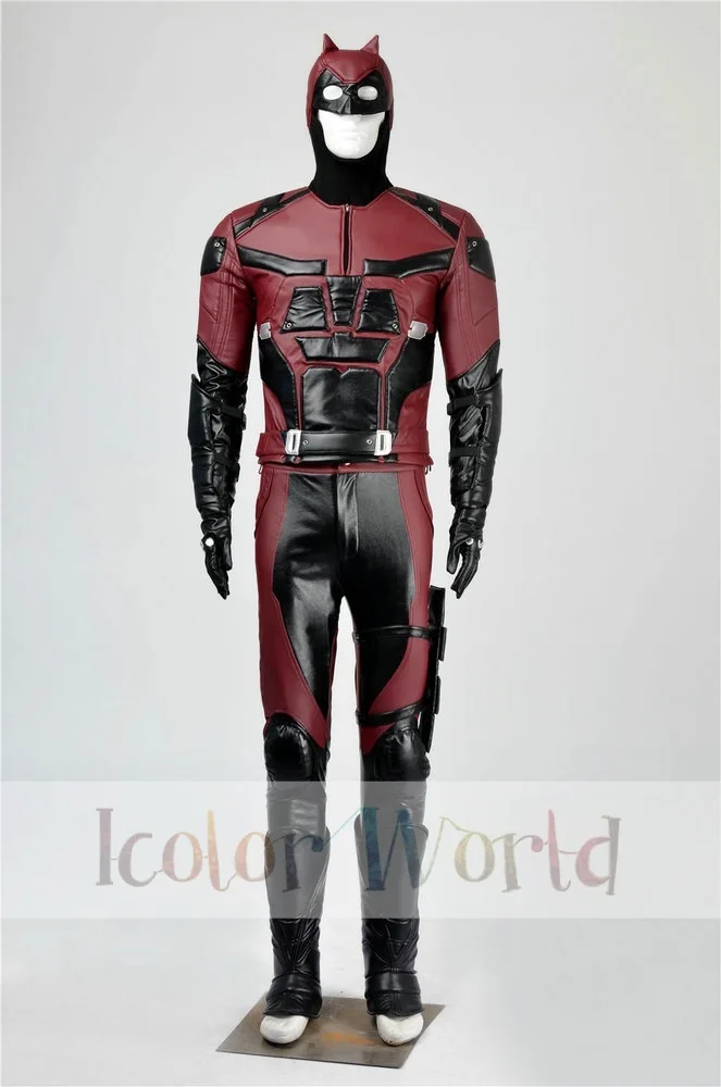 New Deluxe Daredevil Matt Murdock Cosplay Costume Halloween Costume ...