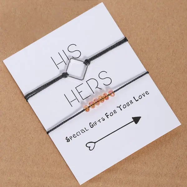 Bracelet Amour Couple | Bijoux pour Amoureux qui sont à Distance